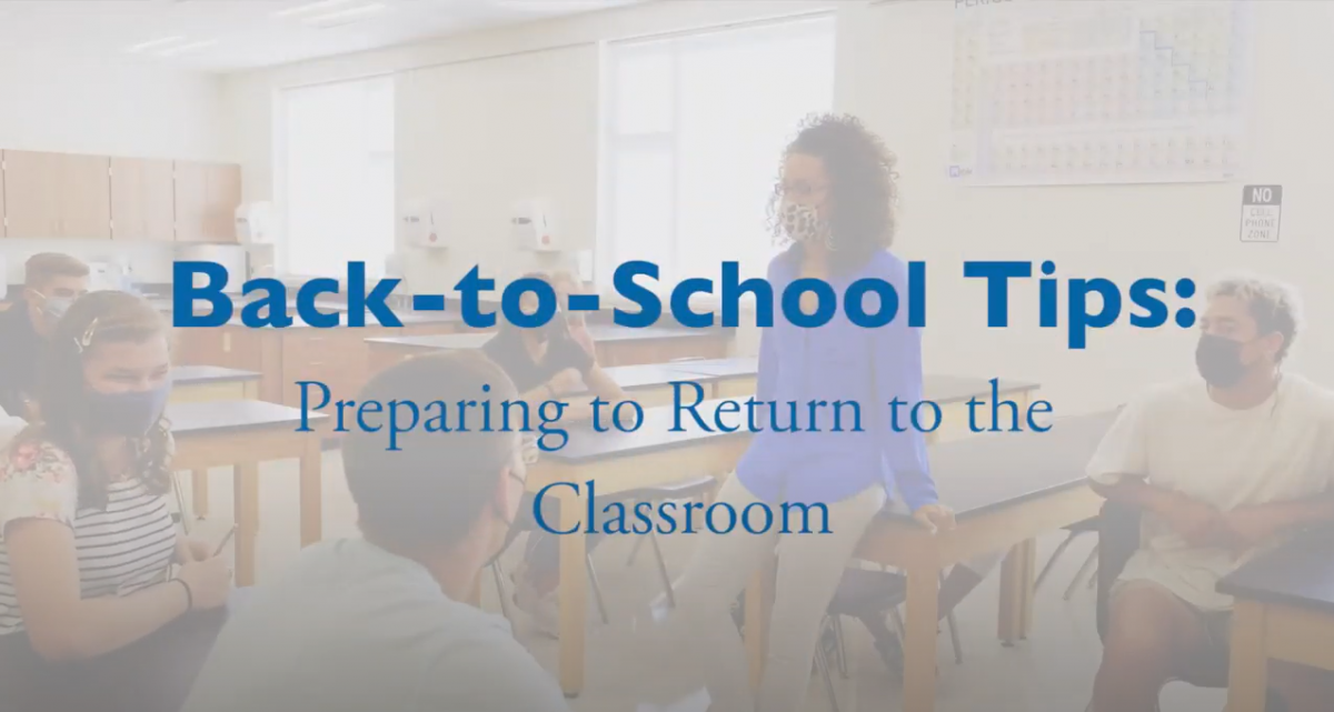 Back-to-School Tips: Preparing to Return to the Classroom – The Rales ...